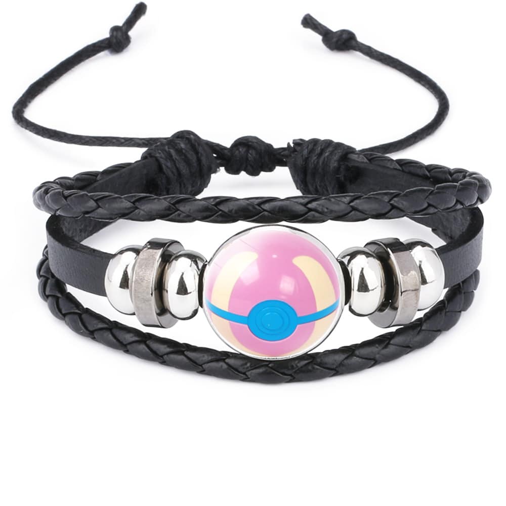 Bracelet Pokéball Rose • La Pokémon Boutique