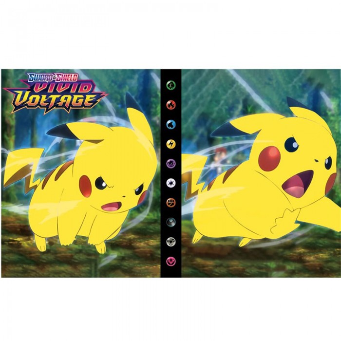 Classeur Pokémon Pikachu Charge • La Pokémon Boutique