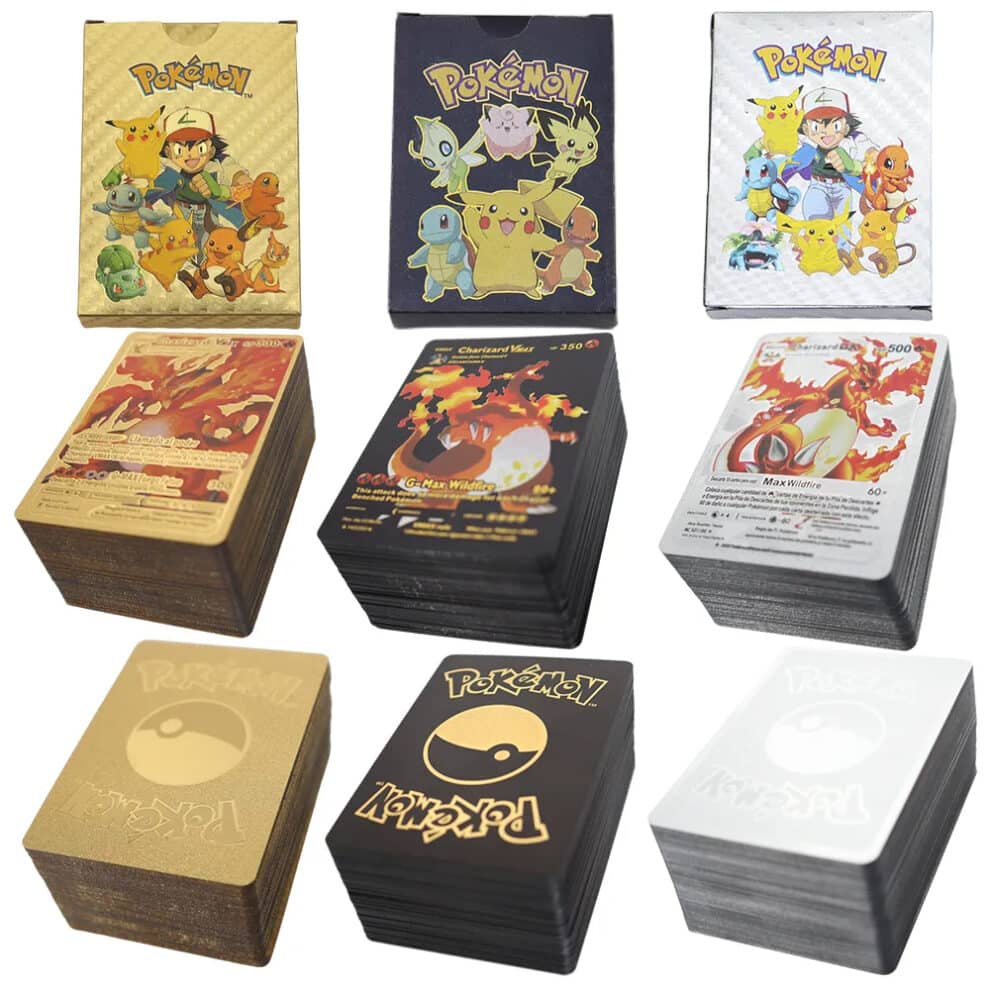 Cartes Pokémon en Métal Qualité Premium • Pokémon Boutique