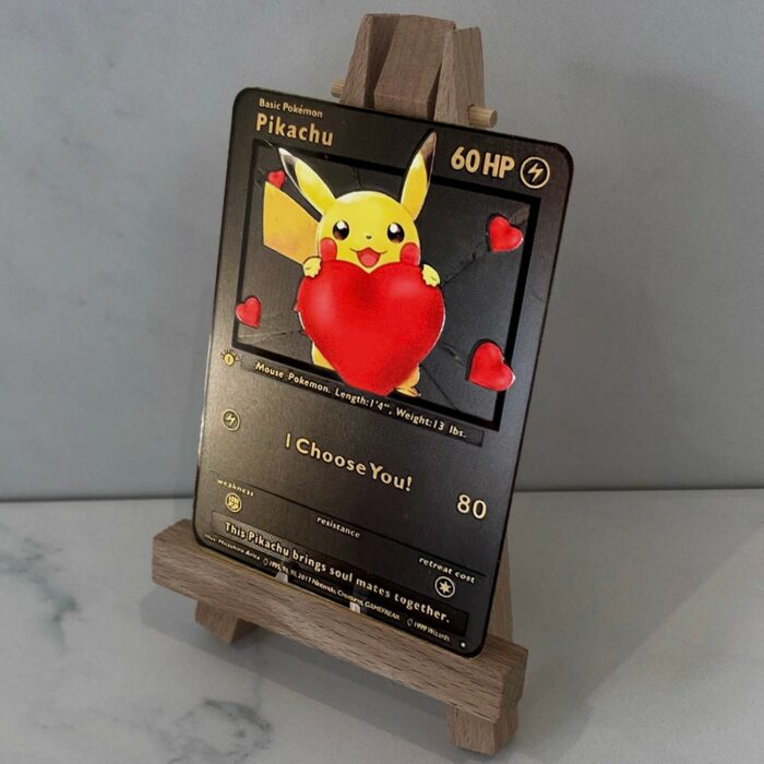 Cartes Pokémon en Métal Qualité Premium • Pokémon Boutique