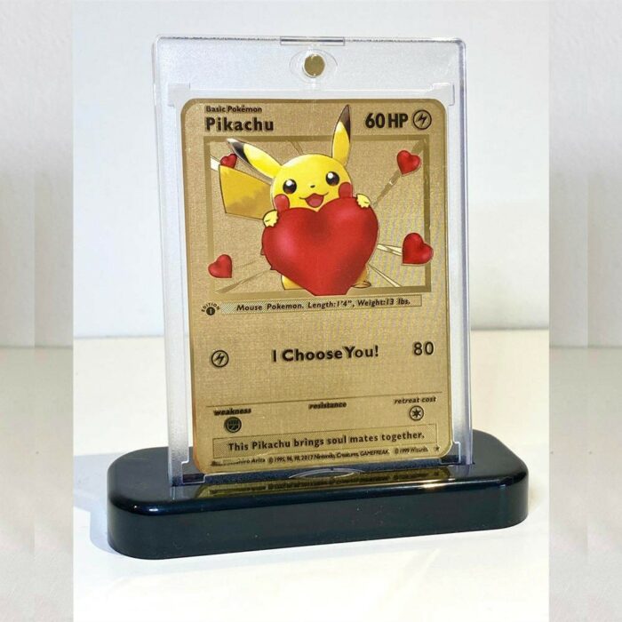 Cartes Pokémon en Métal Qualité Premium • Pokémon Boutique